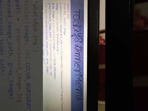 Convert Handwritten Image To Text || Python PROGRAMMING #python #coding