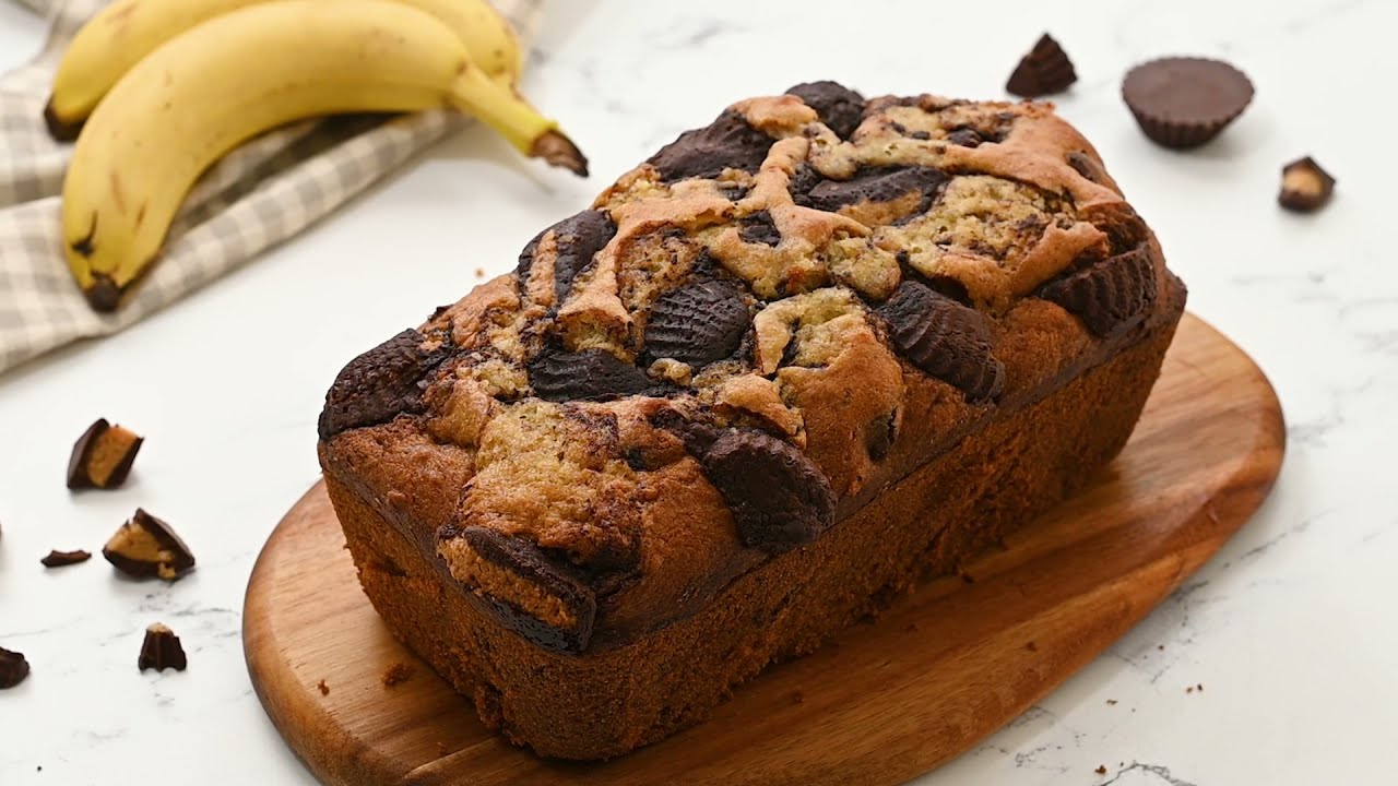 Reese's Peanut Butter Banana Bread