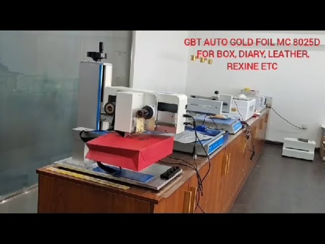 Gold Foil Printing Machine and Golden Roll - 8x12inch 819D Hot Foil ...