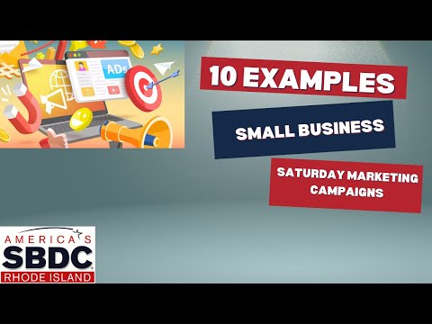 10 Examples of Small Business Saturday Marketing Campaigns