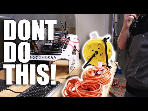 Are extension cords dangerous for Computers?