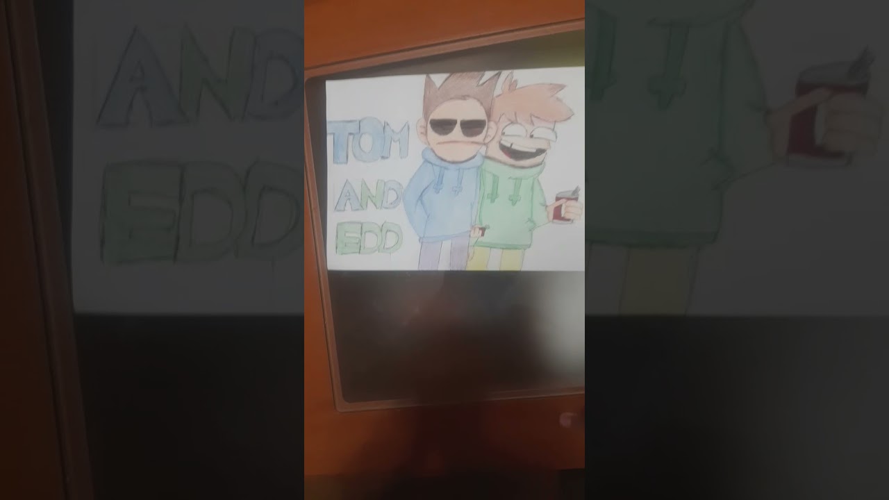 Dibuje a edd y a tom de eddsworld
