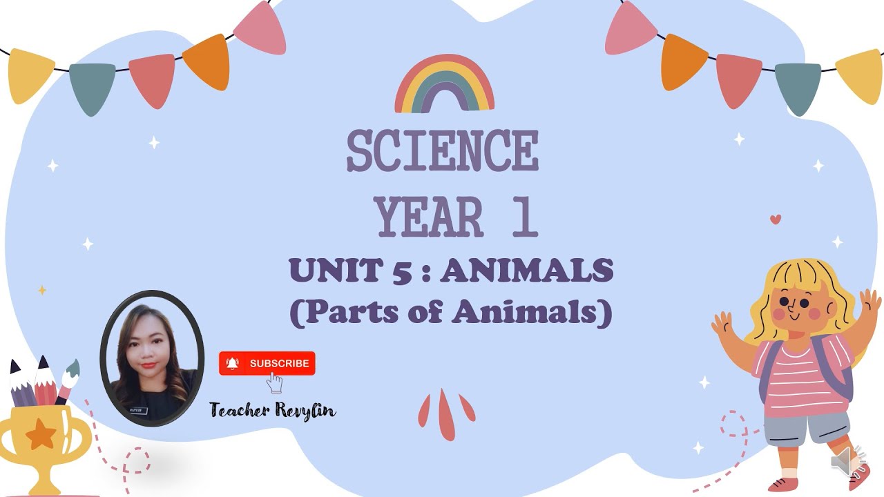 SCIENCE DLP YEAR 1: UNIT 5 - ANIMALS (PARTS OF ANIMALS)