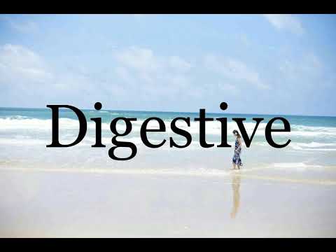 How To Pronounce Digestive๐๐๐๐๐๐Pronunciation Of Digestive