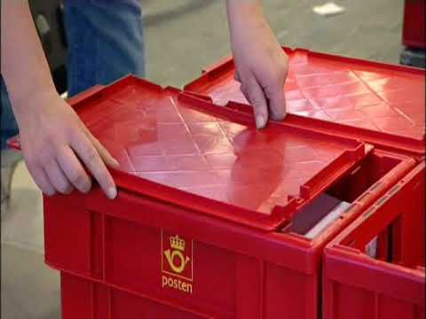 Norway - Local Post Office using Polymer Logistics' Crates