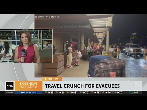 Maui Fires: Travelers struggling to return home