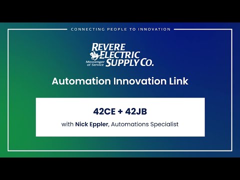 Automation Innovation Link - Allen Bradley 42CE RightSight & 42JB VisiSight Photoelectric Sensors