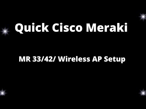 Meraki MR Wireless Set up in Toronto (Perform a Wireless Site Survey First)