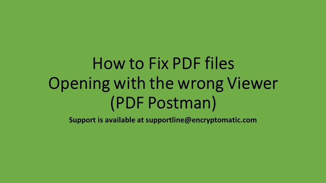 Opening Encrypted PDF with Adobe Reader