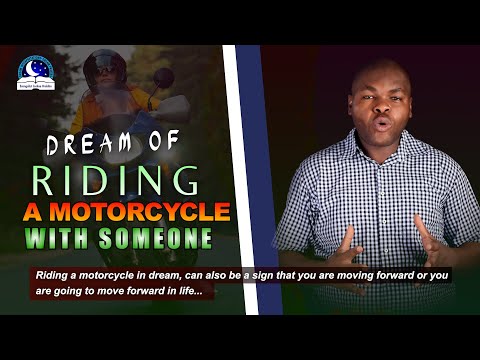 Dream of Riding a Motorcycle with Someone - Spiritual Meaning from Evangelist Joshua