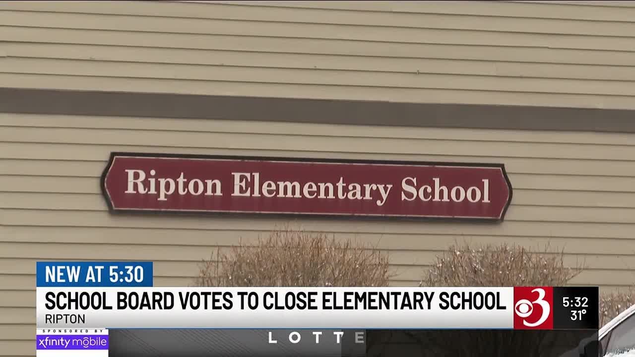 School board votes to close Ripton Elementary School