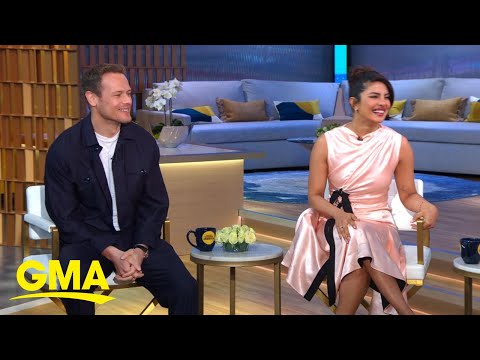 Priyanka Chopra Jonas and Sam Heughan talk new film, ‘Love Again’ l GMA