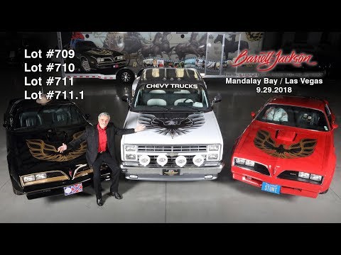 Burt Reynolds Personally Owned Cars at the Barrett Jackson Auction September 29