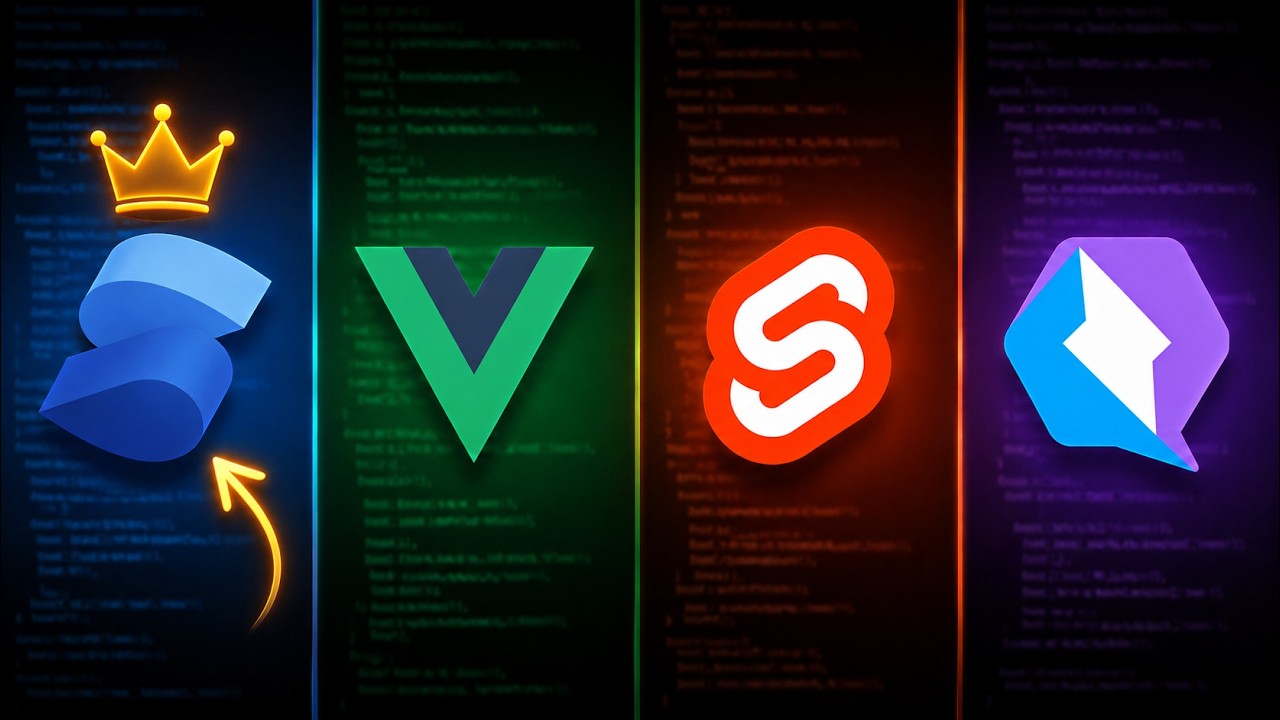 I Stress Tested 7 Frontend Frameworks: React, Vue, Svelte, Angular, Solid, Qwik & Preact