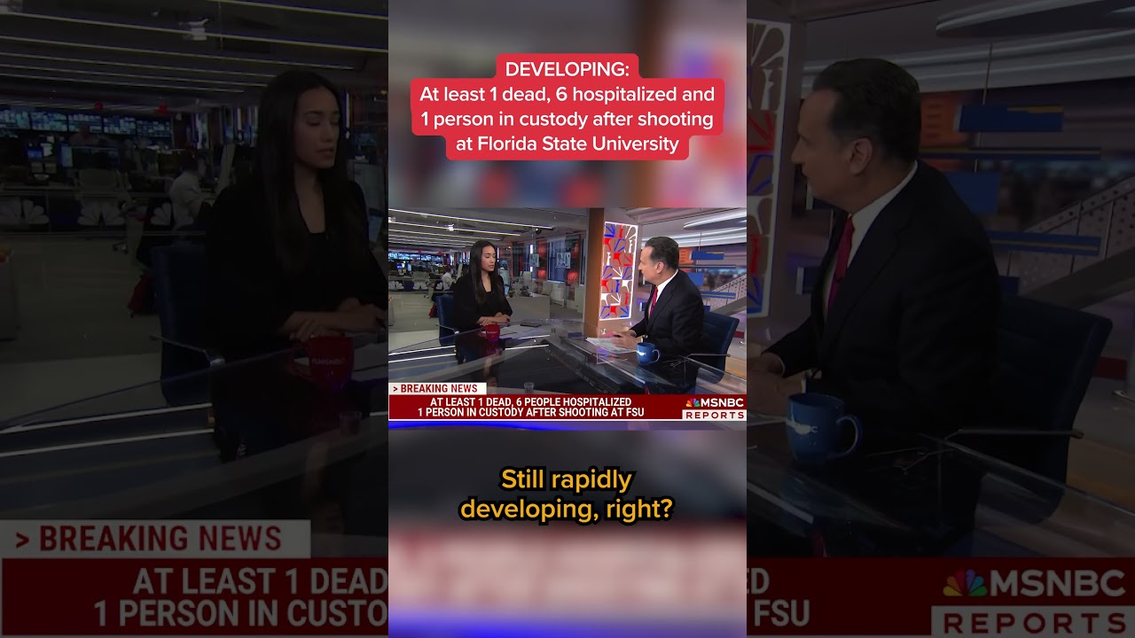 DEVELOPING: At least 1 dead, 6 hospitalized and 1 person in custody after shooting at FSU