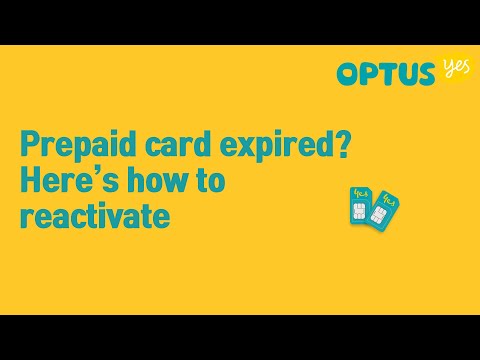 How to renew expired Optus Prepaid SIM card