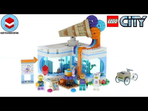 LEGO City 60363 Ice Cream Shop - LEGO Speed Build Review