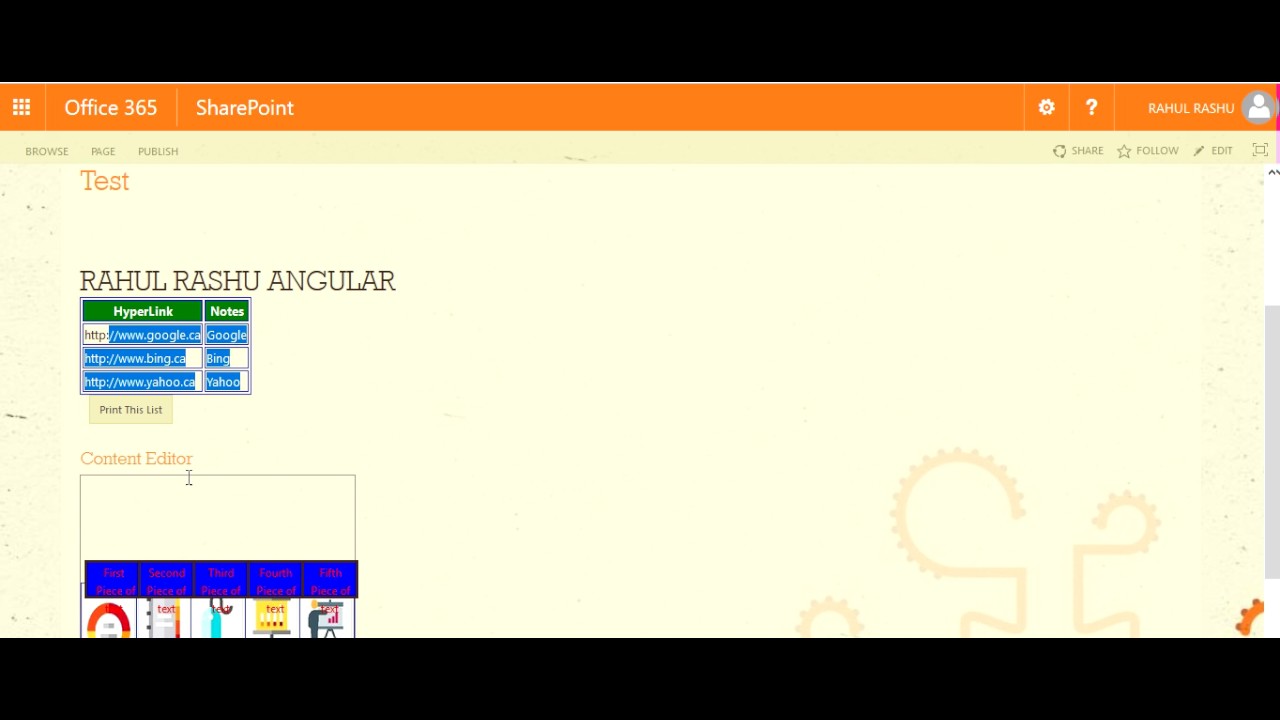 Javascript to print a division div