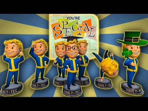 Fallout 4 - S.P.E.C.I.A.L. Bobbleheads & Book - Guide