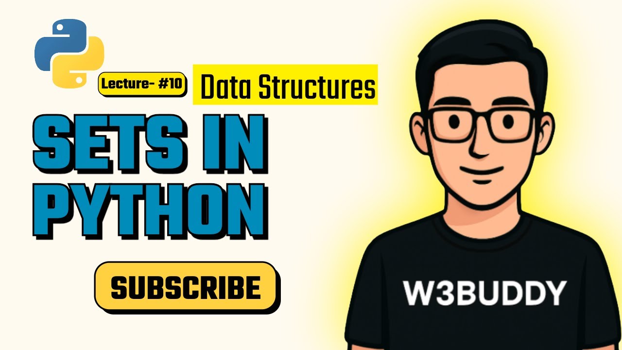 Sets in Python Explained | Set Operations, Methods, Union, Intersection (Part 10)
