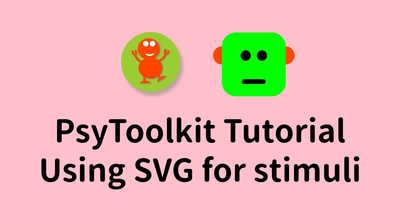 Using SVG for stimulus creation in PsyToolkit