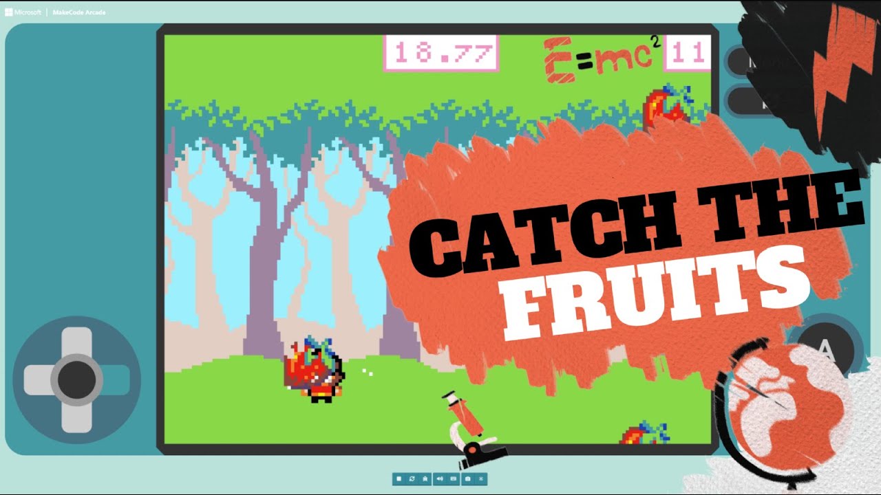 MakeCode Arcade - CatchTheFruits