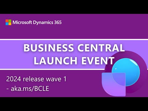 Welcome to Business Central 2024 release wave 1