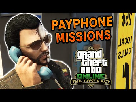 How To Unlock/Play The Payphone Hit Missions in GTA 5 Online The Contract DLC