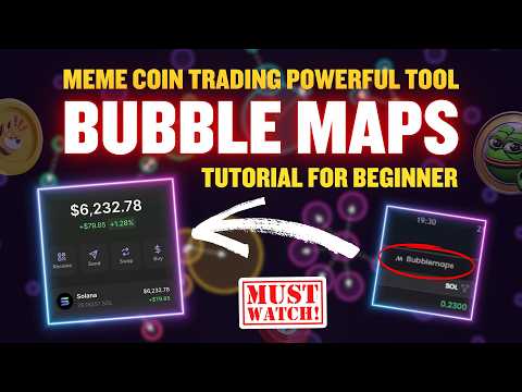 How to Use Bubble Maps in Meme Coin Trading - Easy Tutorial For Beginners