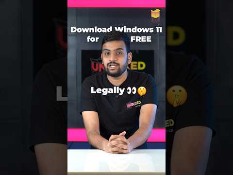 Download Windows 11 for FREE (Legally) 🗿 #windows11 #microsoft