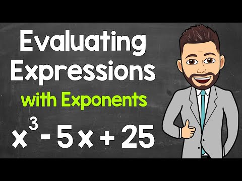 Evaluating Algebraic Expressions with Exponents | Math with Mr. J
