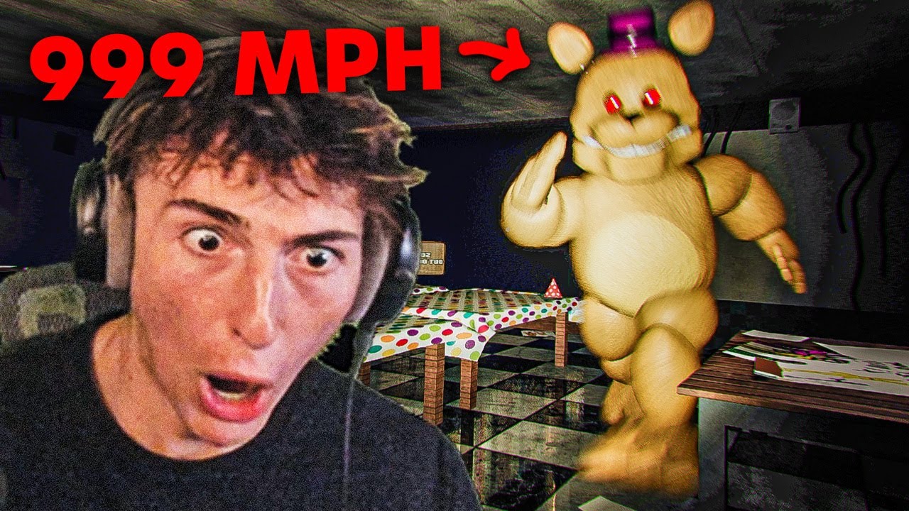 You’ve NEVER seen a FNAF free roam THIS fast…