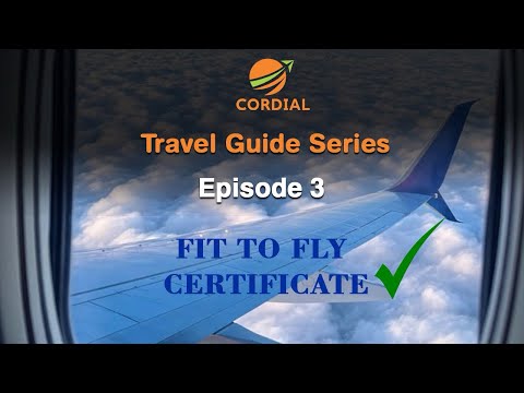 A Necessary Step After Securing Your Medical Visa - Getting Your Fit To Fly Certificate