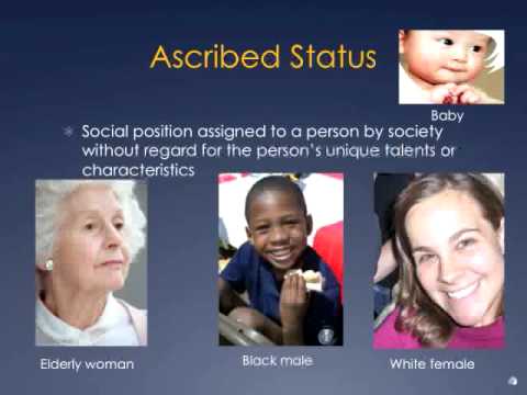 Ascribed and Achieved Status Bob Dylan