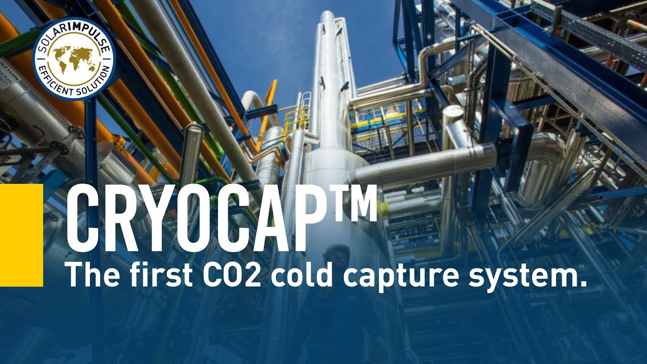 The 1st CO2 cold capture system - Cryocap™ - #1000solutions