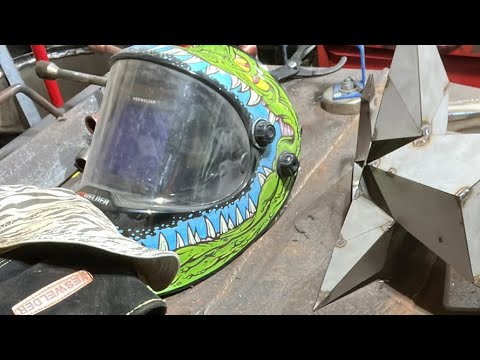 More progress on my sheet metal sculpture