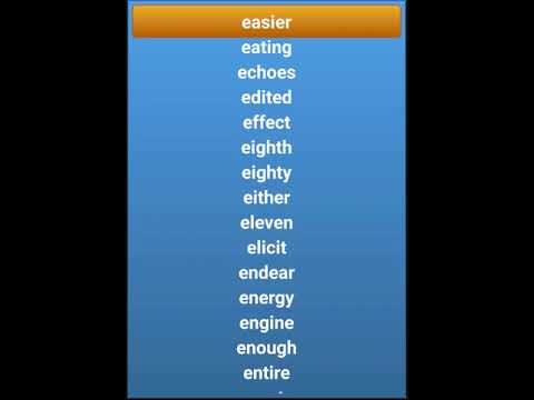 English 6 Letter Words for Kids