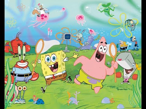 Quick easy SpongeBob flowers!