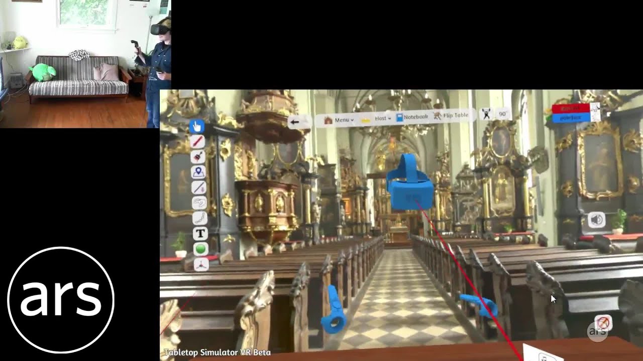 Tabletop Simulator VR: Lee and Sam OUTTAKES