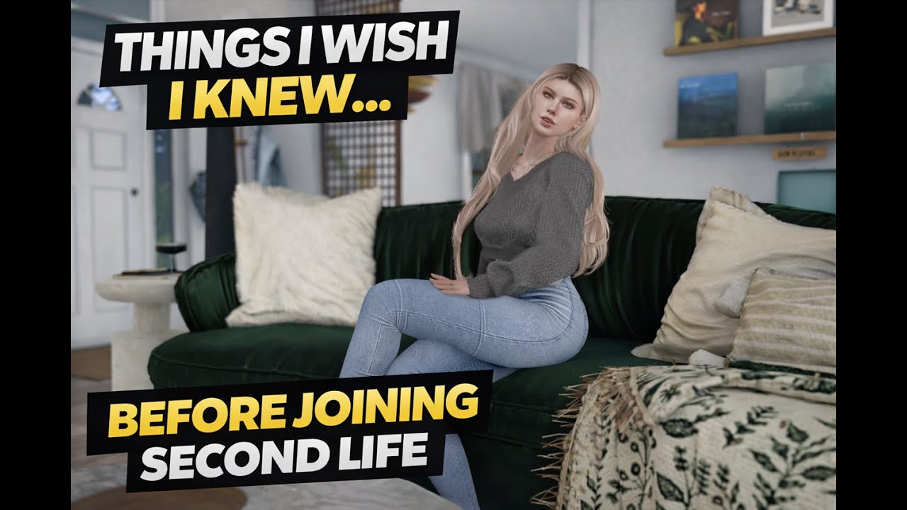 Things I Wish I Knew Before Joining Second Life