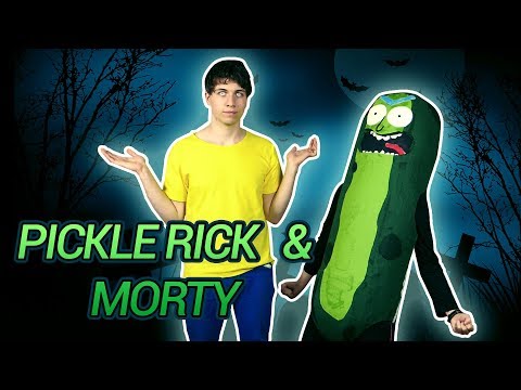 Pickle Rick and Morty Halloween Costume