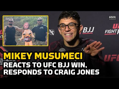 Mikey Musumeci Responds To Craig Jones, Reacts To UFC BJJ Win | MMA Fighting