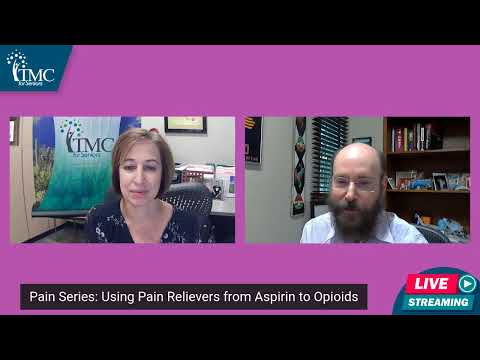 Pain Series: Using Pain Relievers from Aspirin to Opioids
