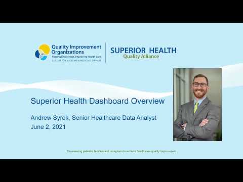 Superior Health KeyMetrics Dashboard Overview