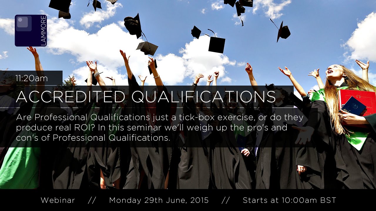 Accredited Qualifications Webinar