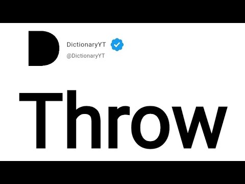 Throw Meaning in English