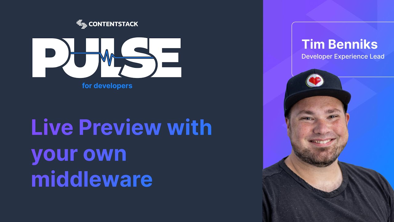 Contentstack Live Preview with your own middleware
