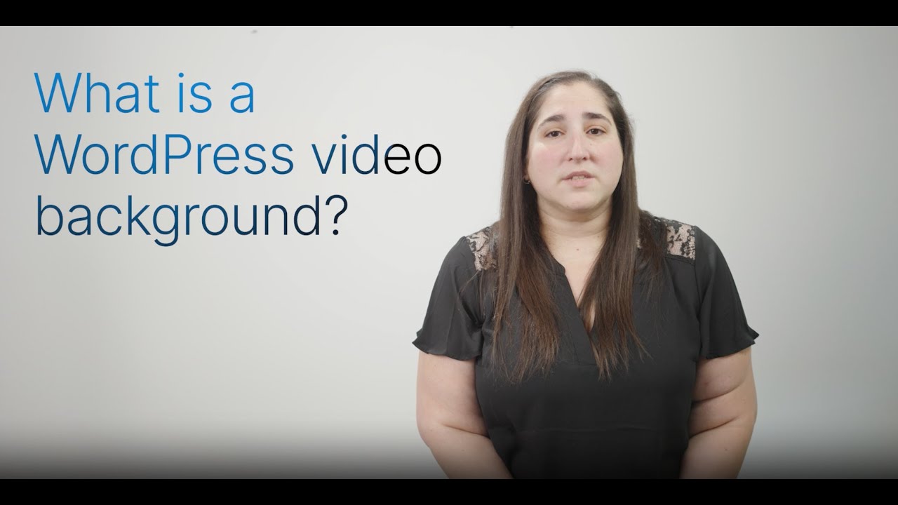 What Is a WordPress Video Background?