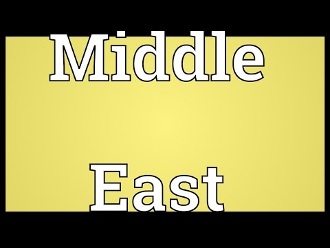 Middle East Meaning