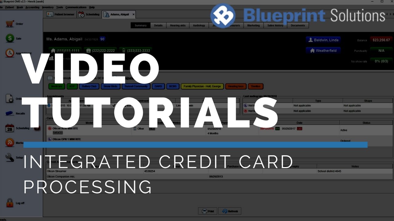 Integrated Credit Card Processing